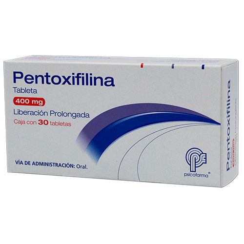PENTOXIFILINA LIB PROL - Equilibrio Farmacéutico